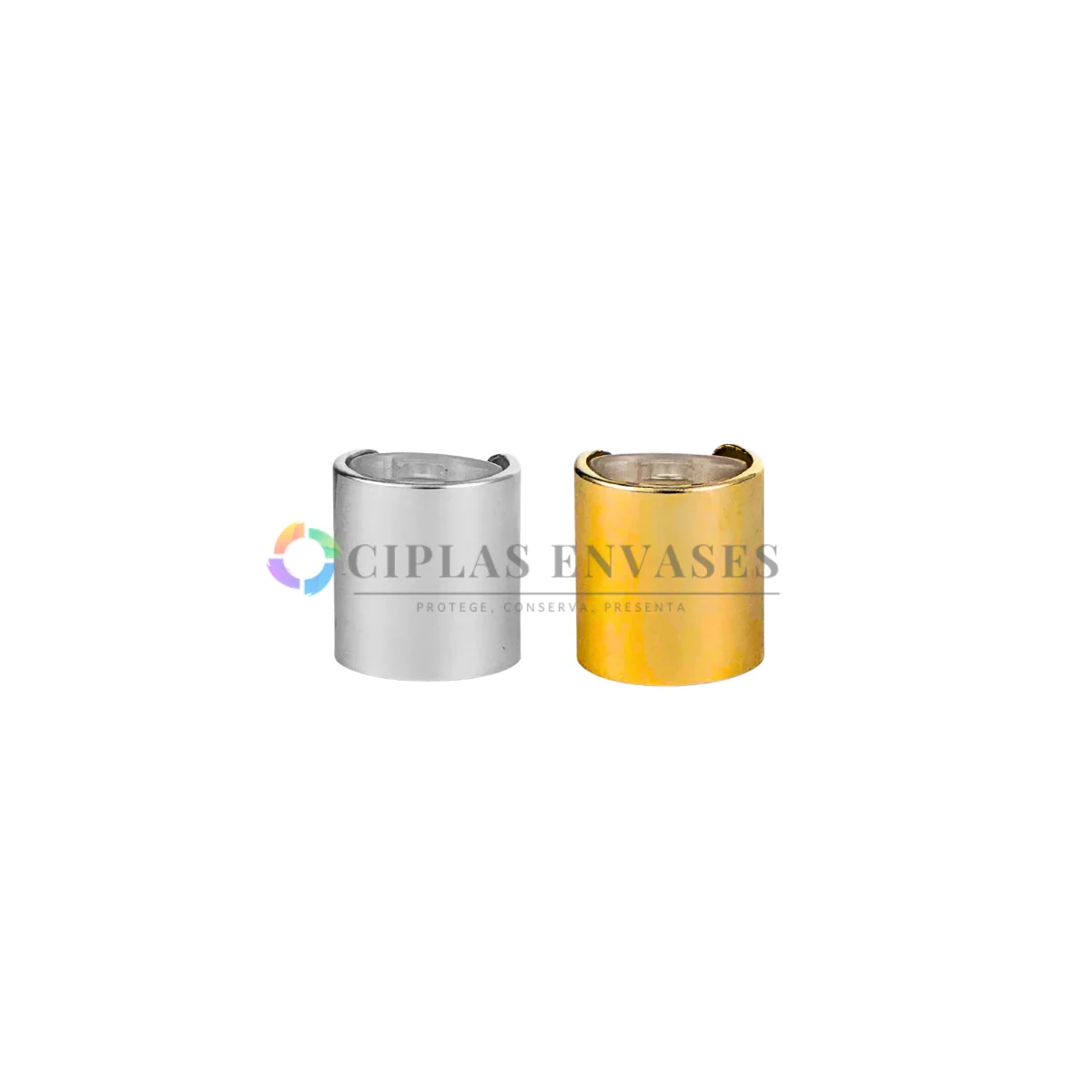Tapa Disc Top Aluminio 20/410 | Ciplas Envases