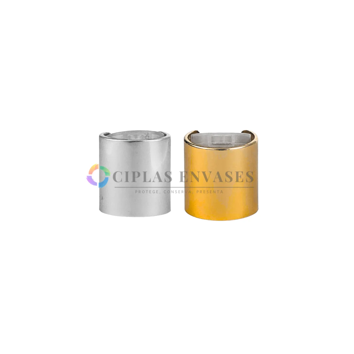 Tapa Disc Top Aluminio 24/410 | Ciplas Envases