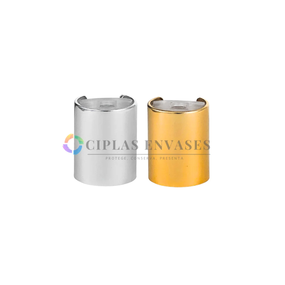 Tapa Disc Top Aluminio 24/415 | Ciplas Envases